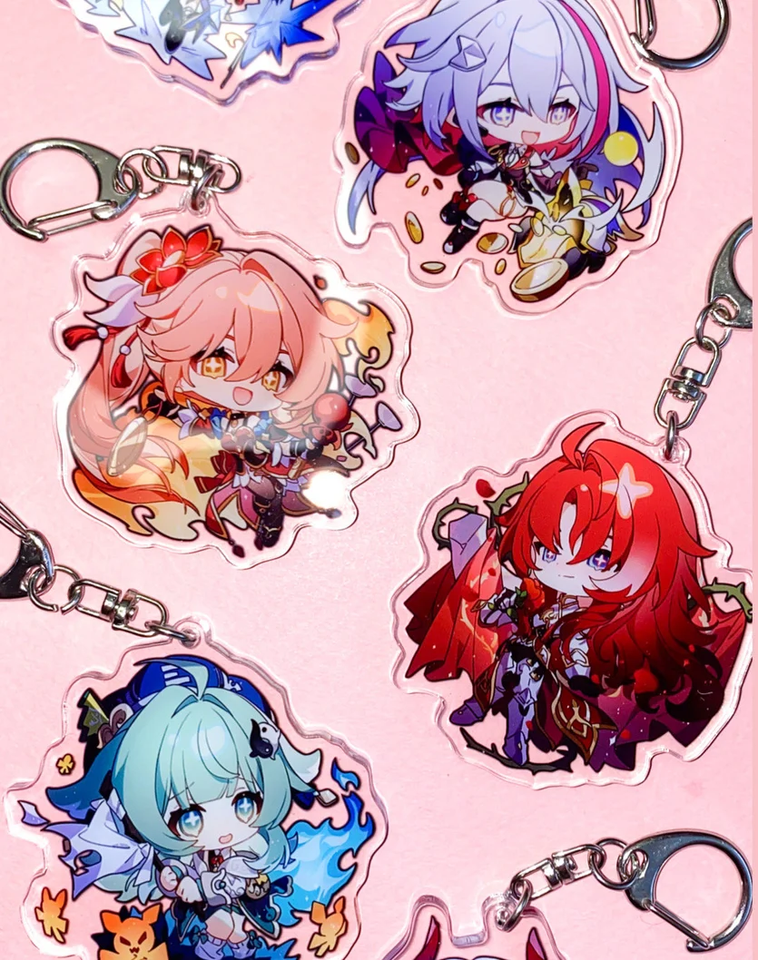 Honkai Star Rail Topaz & Numby Jingliu HuoHuo Argenti Guinaifen ...