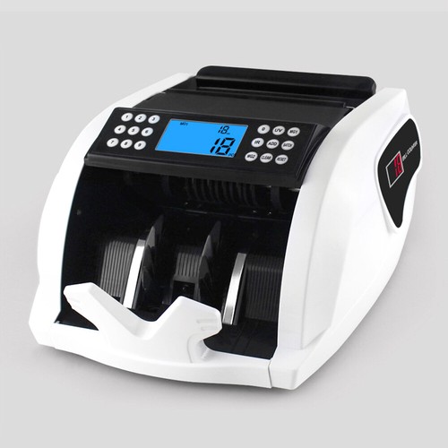 Money counter LCD Display Money Counters Counterfeit Detector Bank Cash ...