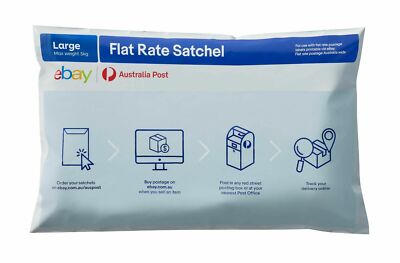 Australia Post eBay Flat Rate Satchel Large 10 Pack ~ Satchels ~ Parcel ...