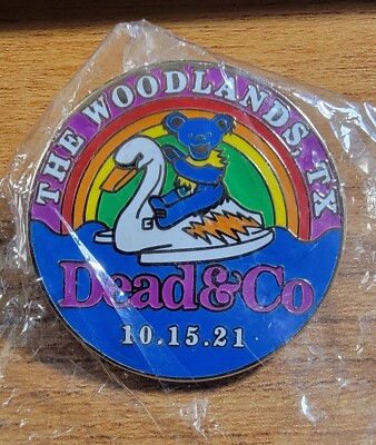 Dead And Company Pin 2021 Cynthia Woodlands Official Pin Brand New | eBay