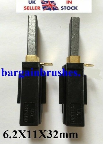 Carbon Brushes for Vacuum Numatic Henry HVR200 Hetty HET200-22 NRV200 ...