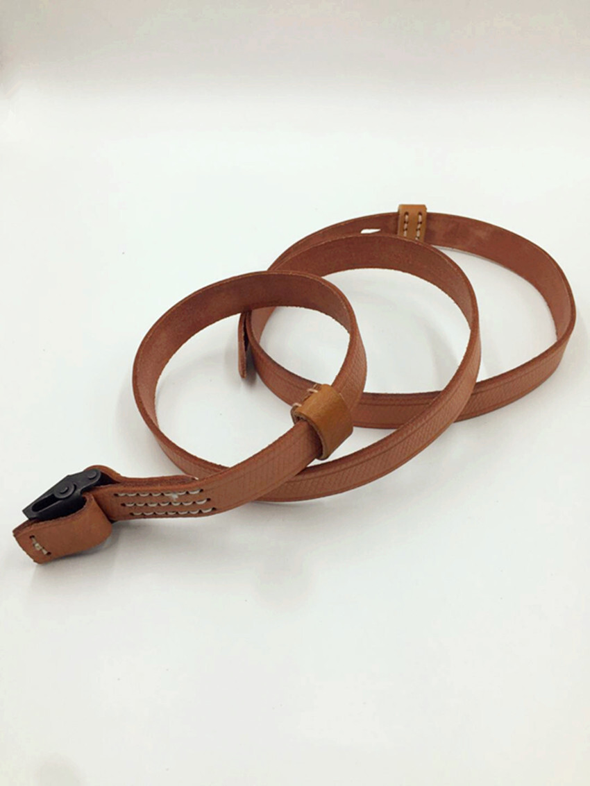 WW2 GERMAN ARMY MP40 MP38 MACHINE GUN LEATHER SLING STRAP BROWN | eBay