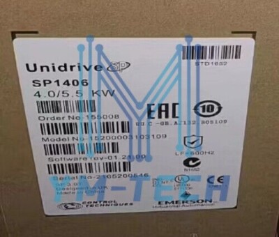 New In Box CONTROL TECHNIQUES/EMERSON NIDEC SP1406 Variable Frequency ...
