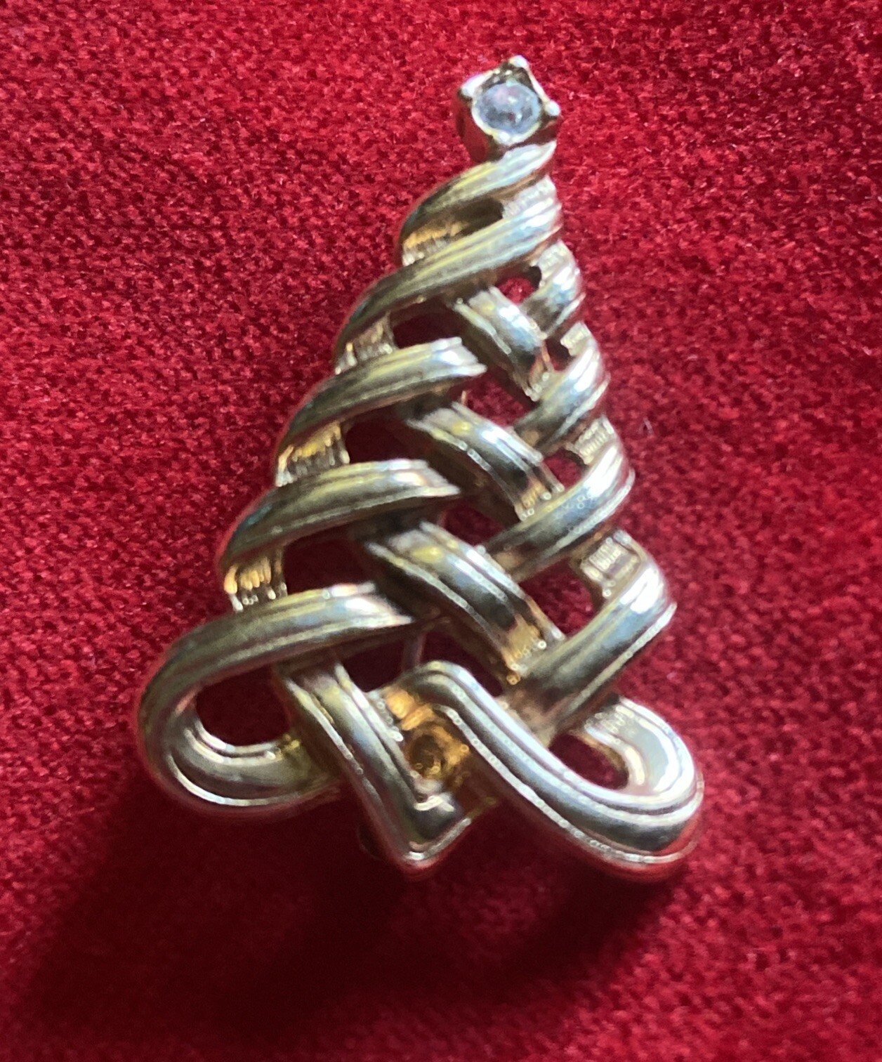 Vintage 1985 Signed Avon Edition Christmas Tree Brooc… - Gem