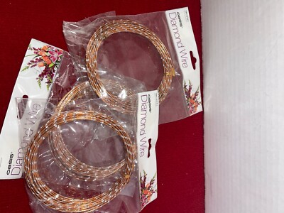 Lot of 3 Oasis Diamond Wire Copper | eBay