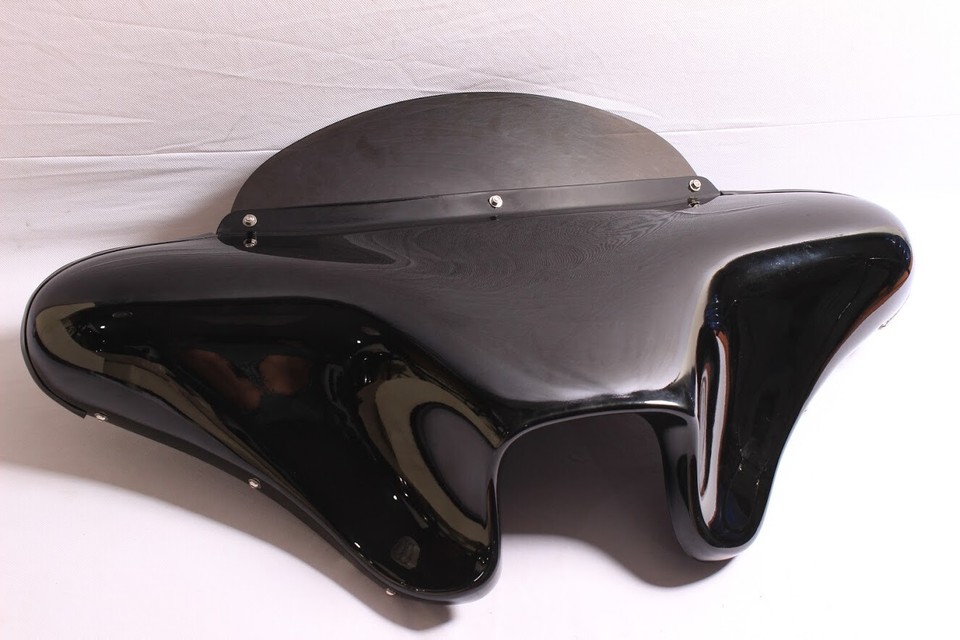 BATWING WINDSHIELD FAIRING HARLEY Softail Rocker Breakout FXSB ABS 6X9 ...