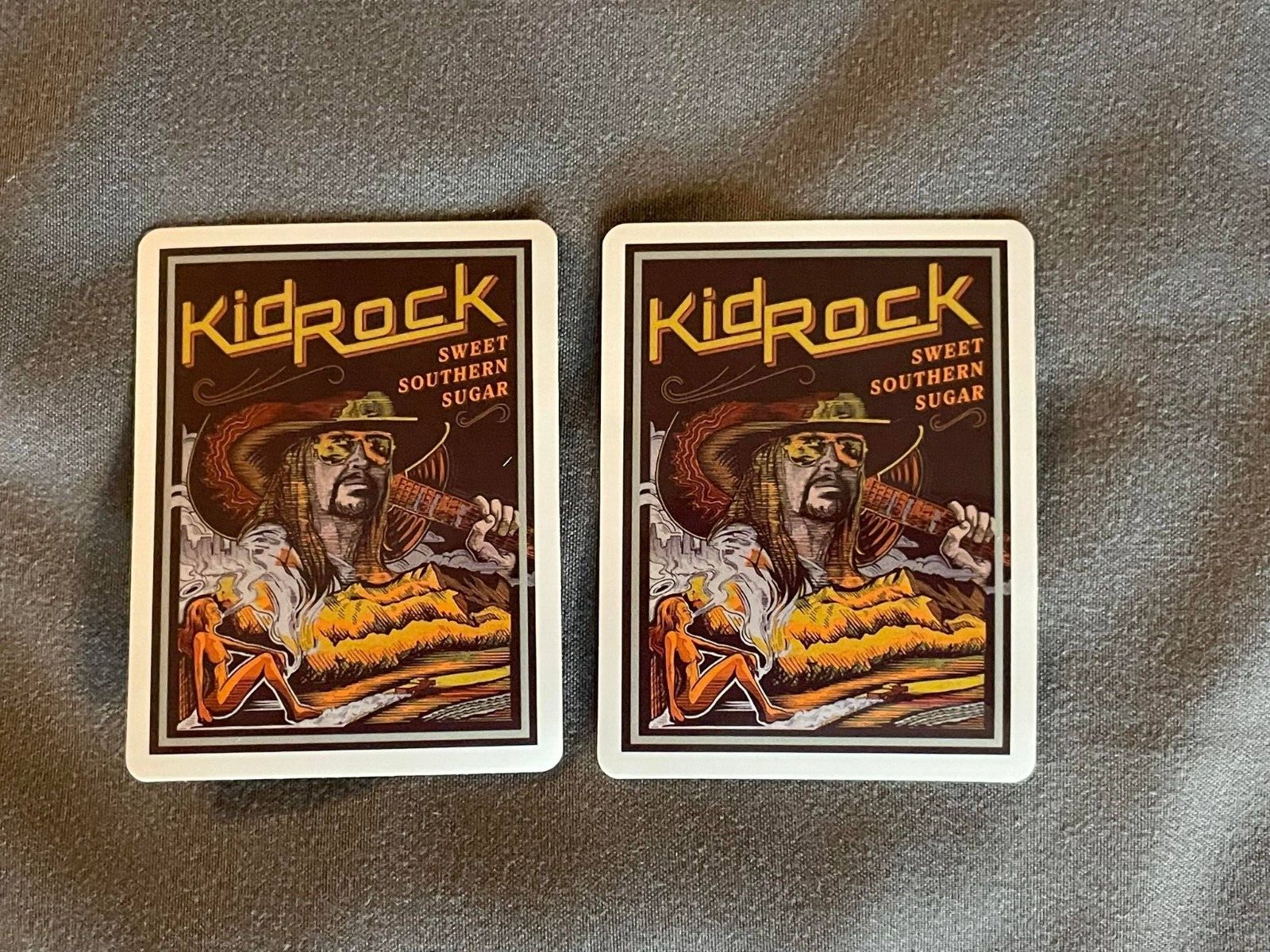 Lot (2) KID ROCK 1 3/4" x 2 1/4" Band Logo STICKERS FAST SHIP! | eBay