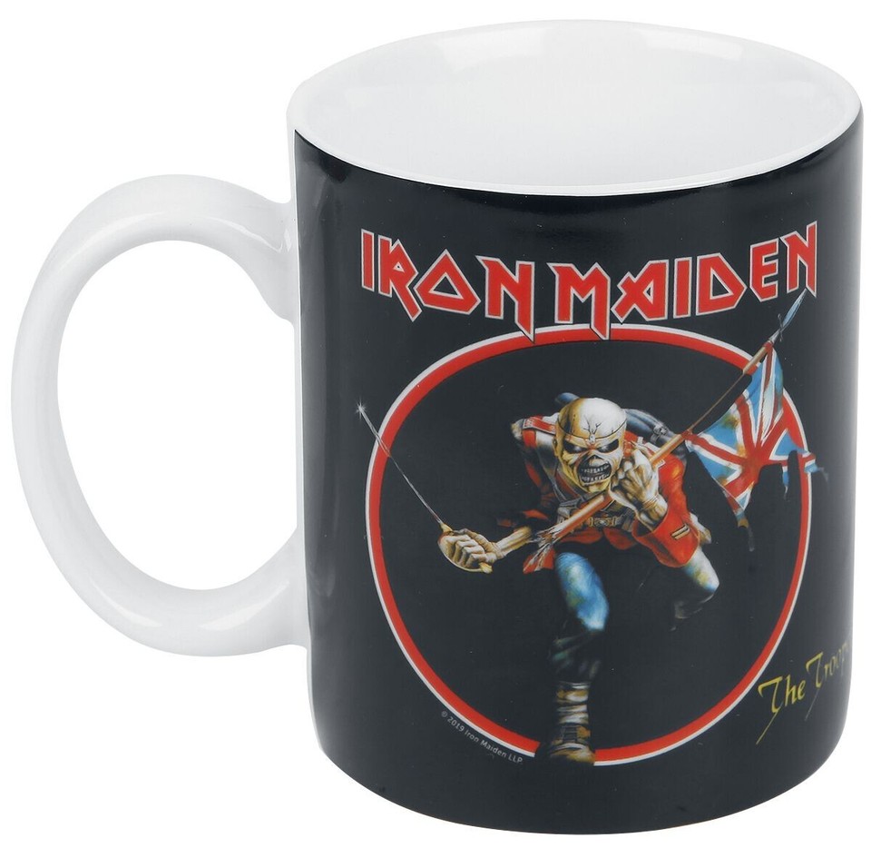 The Trooper Iron Maiden Mug With Thermal Effect Heat Changing Heavy ...