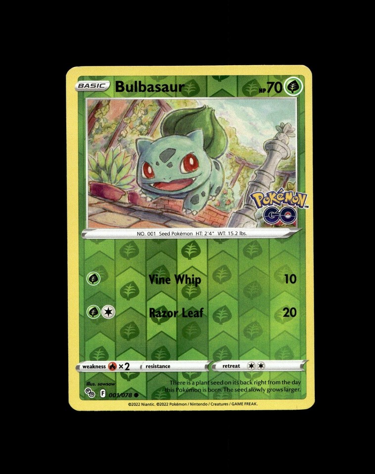 Bulbasaur Ivysaur Venusaur Pokemon Card! Holo/Reverse Holo EX VMAX Rare ...
