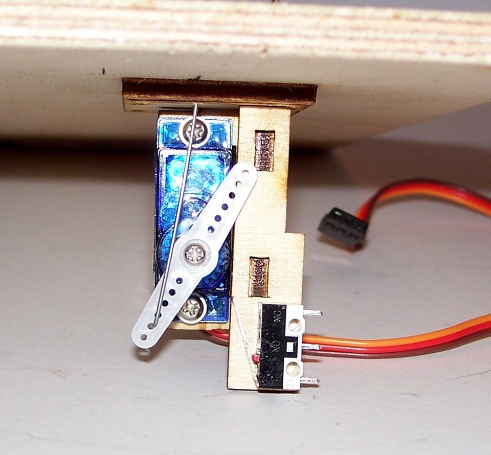 0 / 00 / 009 / N Gauge Servo Bracket Point turnout Control Laser Cut ...