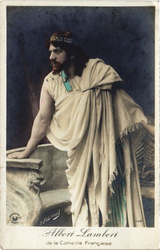 PC ALBERT LAMBERT COMEDIE FRANCAISE THEATRE STAR (a38796) | eBay