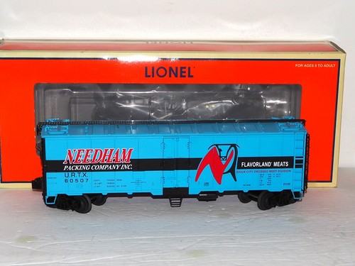 LIONEL NEEDHAM PACKING 40’ STEEL SIDE REEFER CAR 6-17353 O SCALE ...