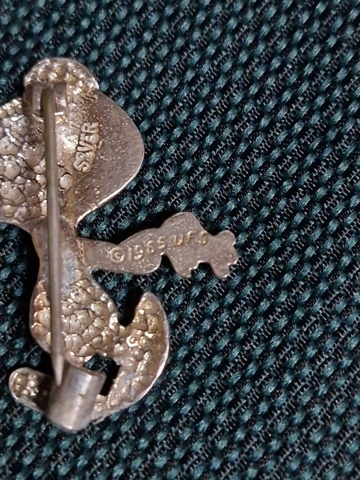 Rare Vintage Peanuts/Snoopy Silver Flying Ace/red Baron Pin Badge | eBay UK