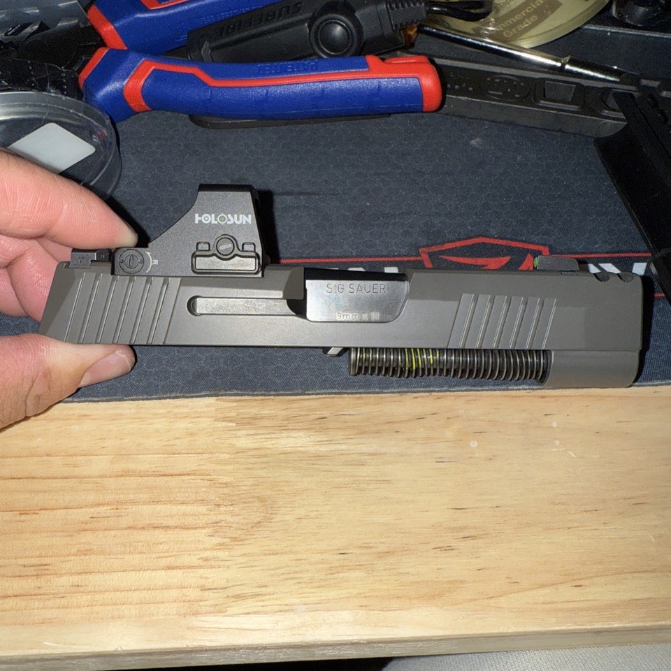 Sig Sauer P365 AXG Legion Complete Slide 9mm Compensated P365XL Macro ...