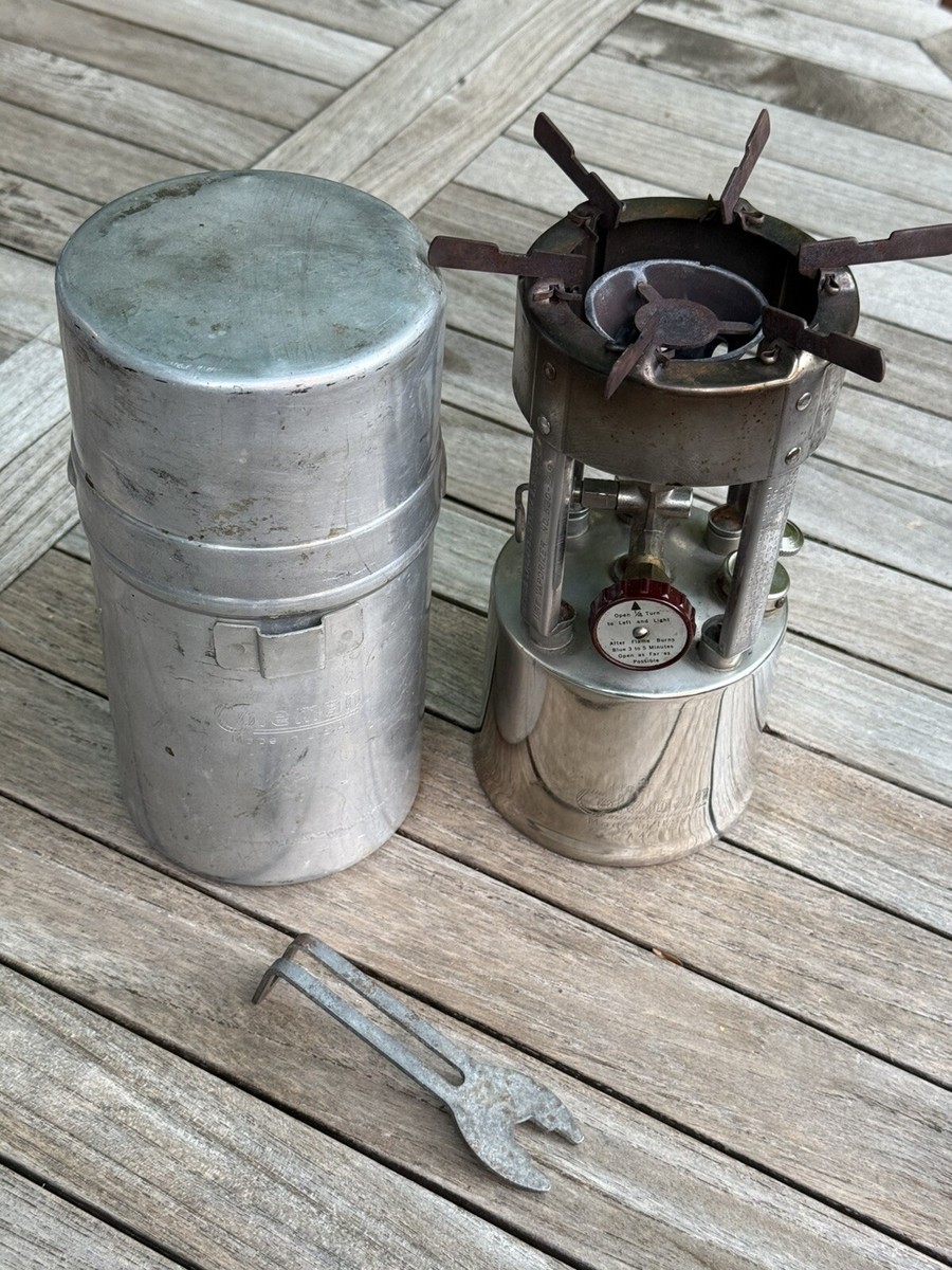 Vintage Gi Coleman Gas Stove Original WWII U.S. Issue American Gas