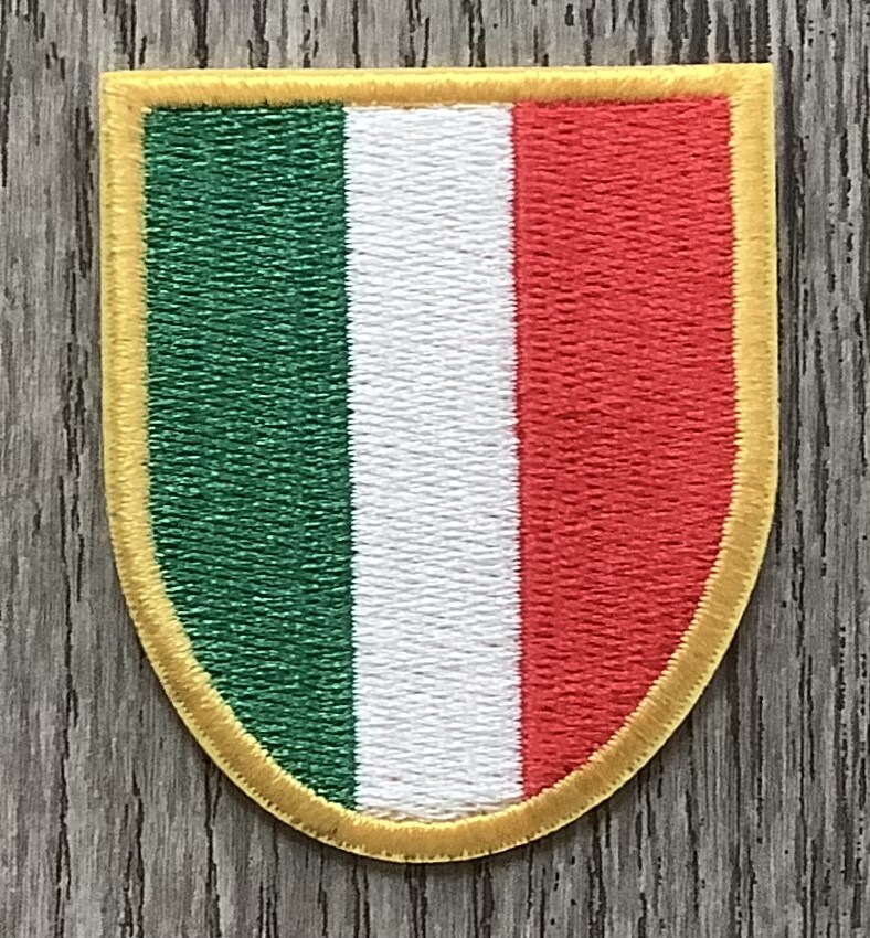 Coppa Italia Red Circle + Scudetto Patch - Embroidered | eBay