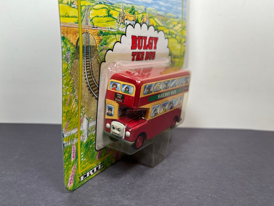 Thomas & Friends Shining Time Station BULGY THE BUS Train 1993 ERTL ...