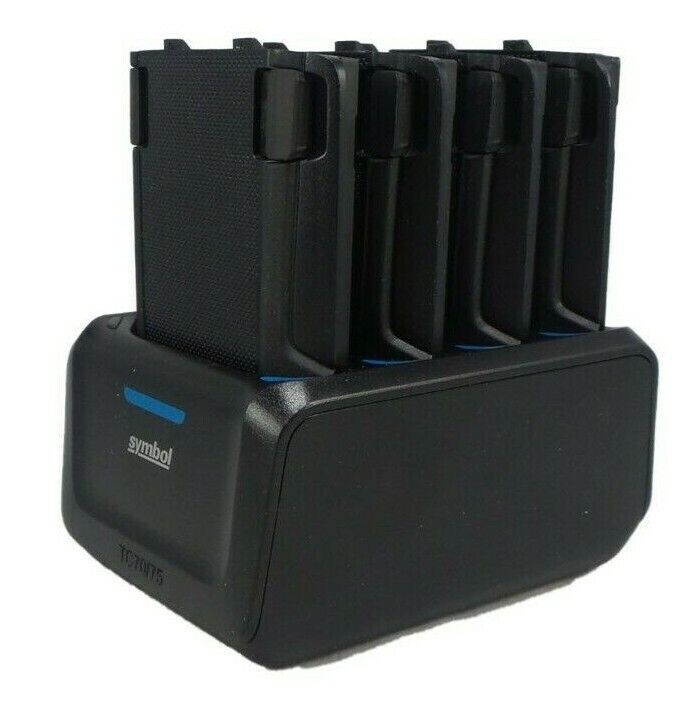 🔥 Zebra 4-Port Battery Charger & Batteries TC70 TC75 TC77 | SAC-TC7X ...