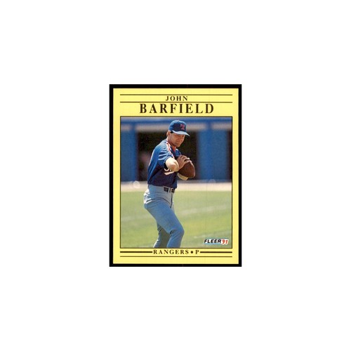 1991 Fleer Update John Barfield Baseball Cards #U-58 | eBay