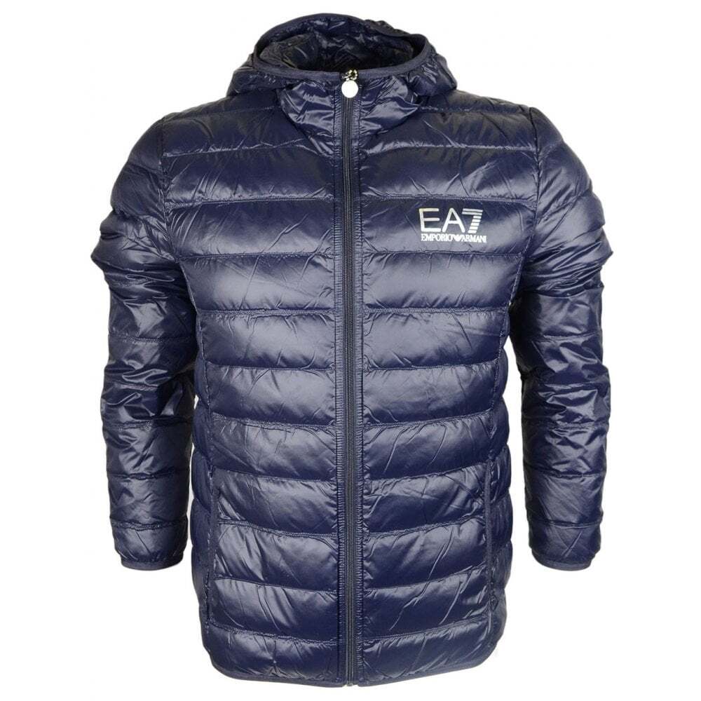 Emporio Armani Ea7 Navy Hooded Down Jacket Deals | emergencydentistry.com