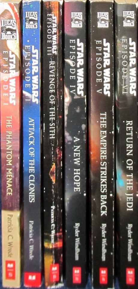 Star Wars Scholastic Series Episodes I thru VI (Paperback) | eBay