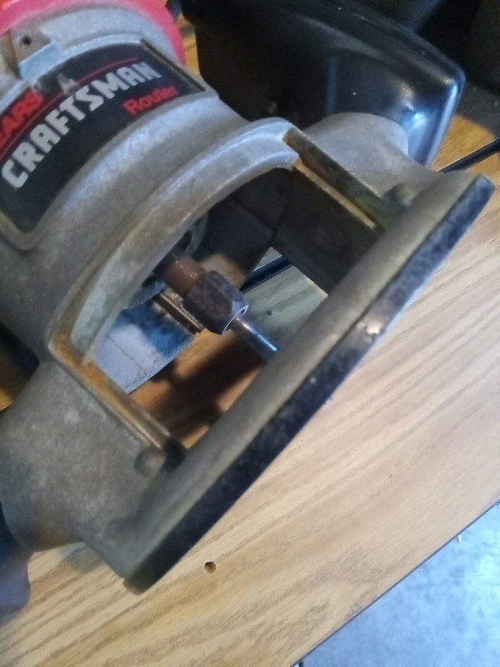 Craftsman Heavy Duty 1 1/2 HP Router Model 315.17492 Made In USA TESTED ...