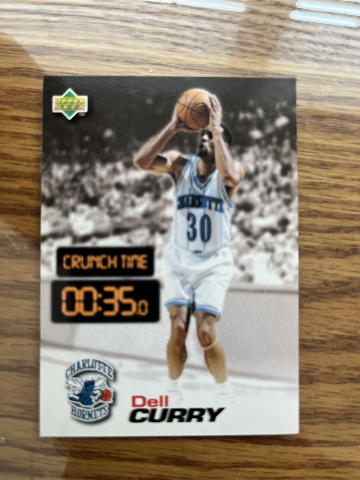 1997 Upper Deck Nestle Crunch Time Hornets Basketball Card #CT17 Dell ...