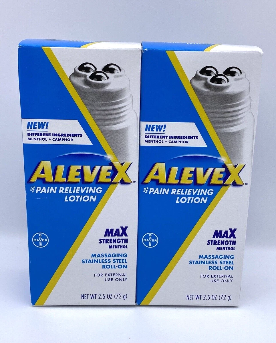 AleveX Pain Relieving Spray, Topical Pain Reliever,, 46% OFF