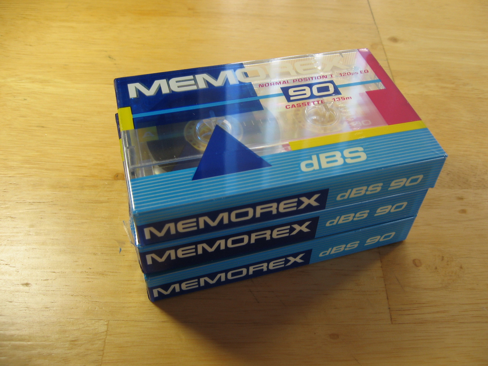 Lot of 3 Sealed Memorex dBS Normal Position 90min Audio Tape | eBay