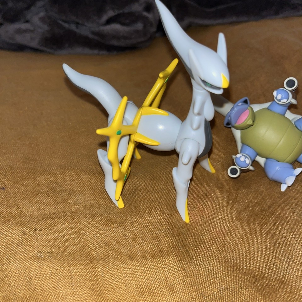 Pokemon Arceus & Blastoise Action Figures Set | eBay