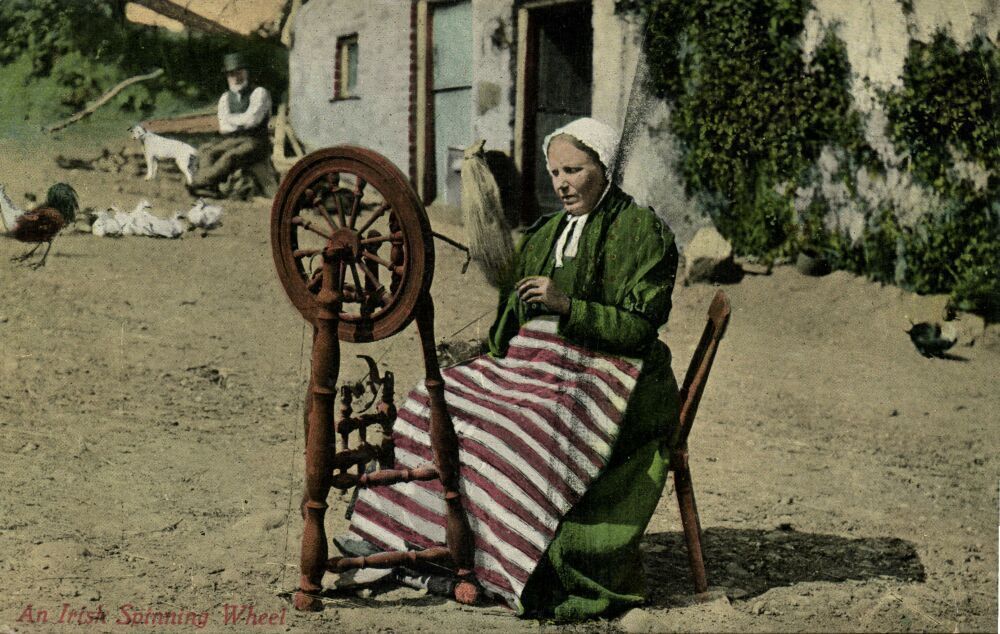 Irish Spinning Wheel