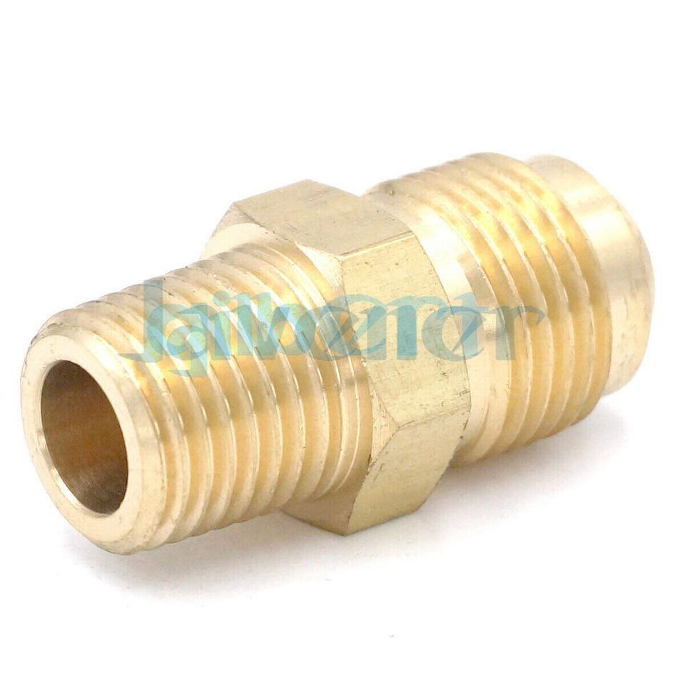 Flare UNF Thread x NPT Male Thread Brass SAE 45° Flare Pipe Fitting | eBay