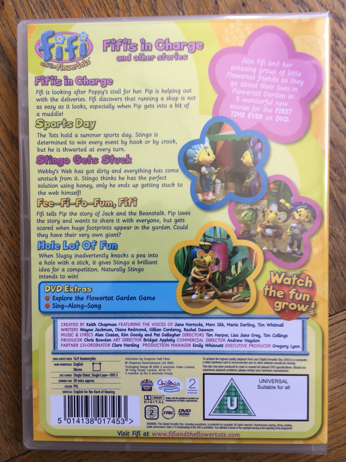 Fifi And The Flowertots - Fifi's In Charge (DVD, 2005) for sale online ...