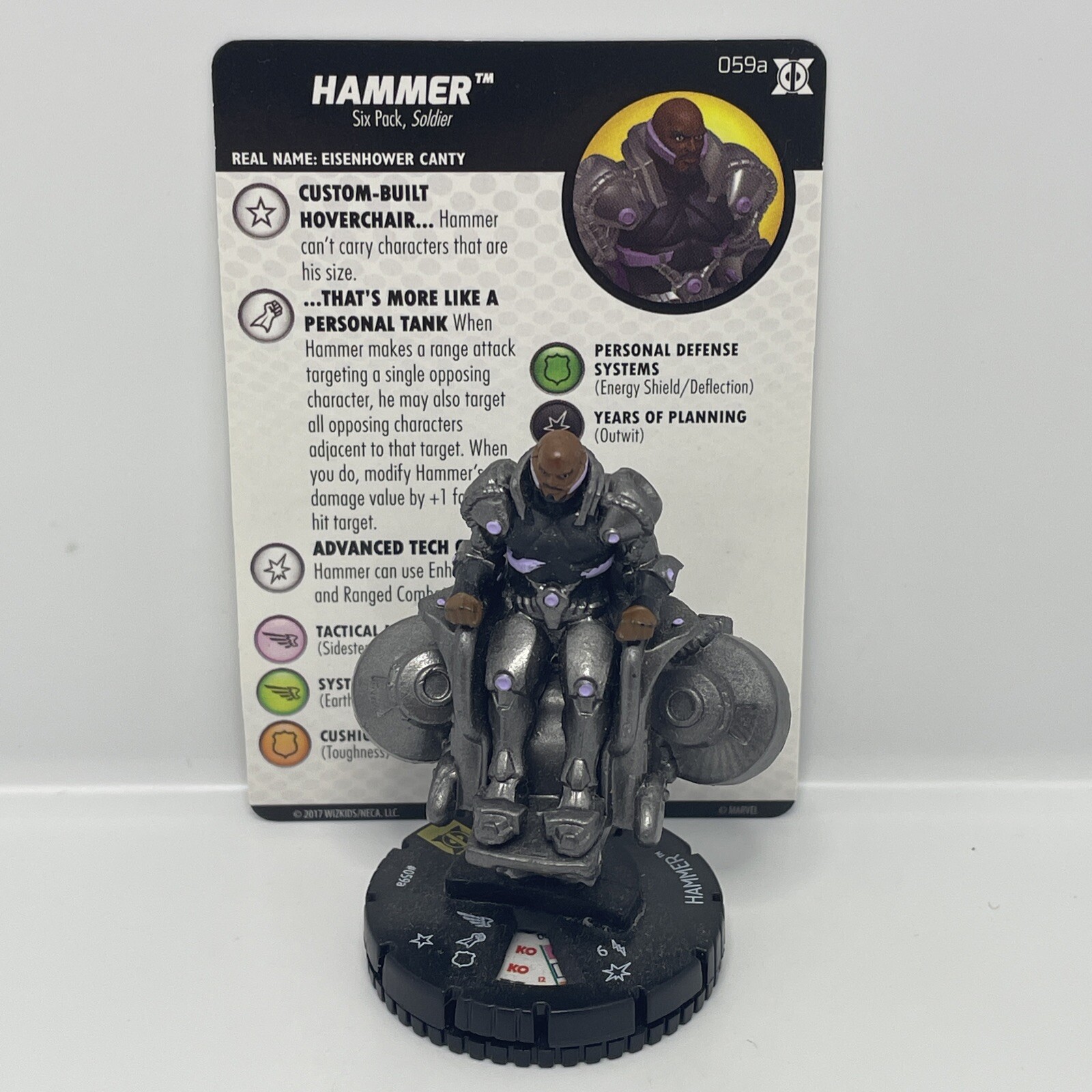 Marvel Heroclix Hammer 059a - Deadpool & X-Force Legacy Ready | eBay