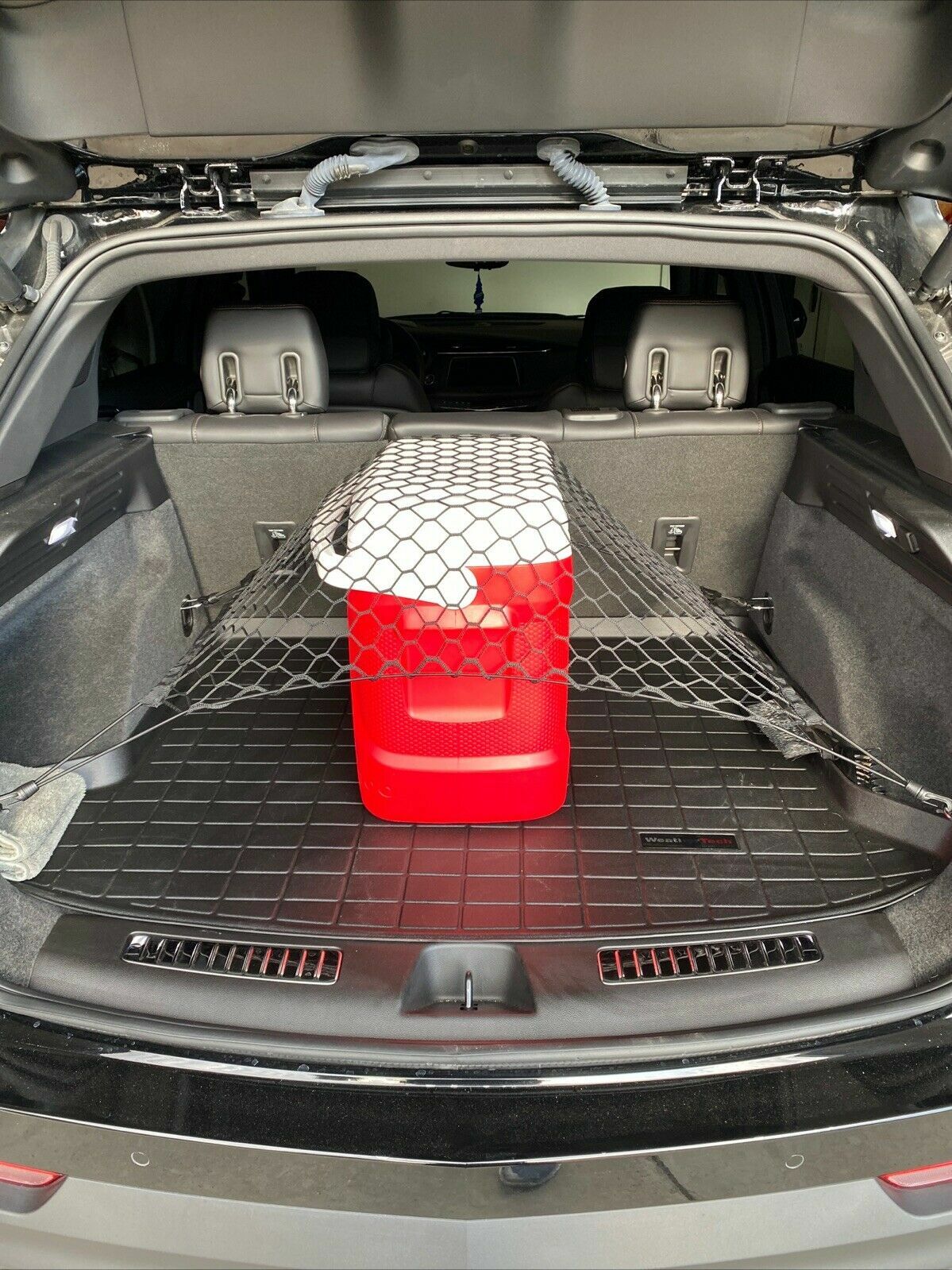 Rear Trunk Floor Style Organizer Web Cargo Net for CADILLAC XT4 2019 ...