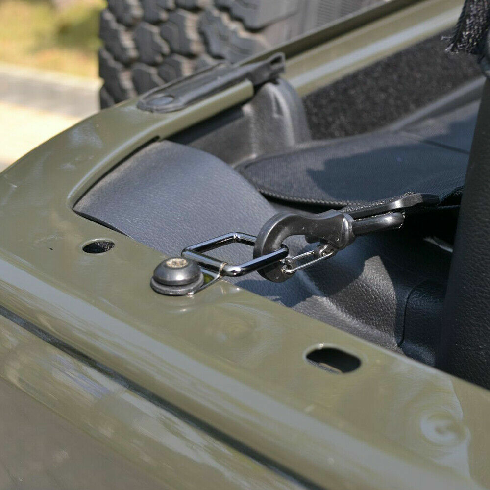 8x Trunk Tie-Down D-Rings Cargo Hook Receiver Connector For Jeep ...