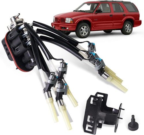 Spider Vortec Fuel Injector Assembly For 1996-2002 4.3L Gmc Chevy ...