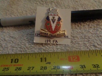 139th Field Artillery NH Unit Crest, DI, DUI (DRAW#93) | eBay
