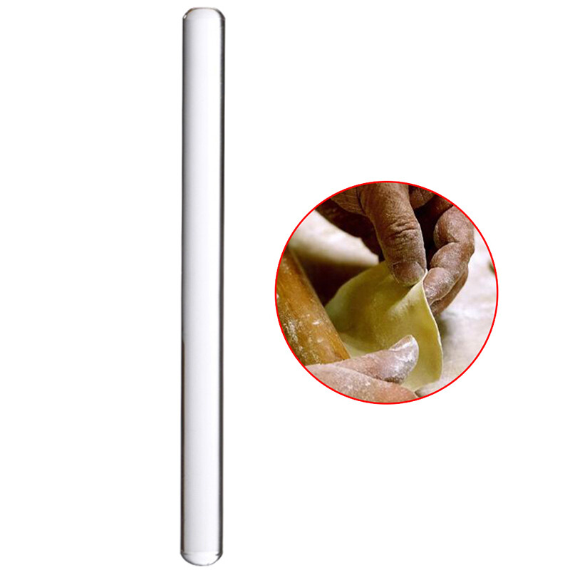 Non-stick Acrylic Rolling Pins Transparent Cake Roller Pastry Boards ...