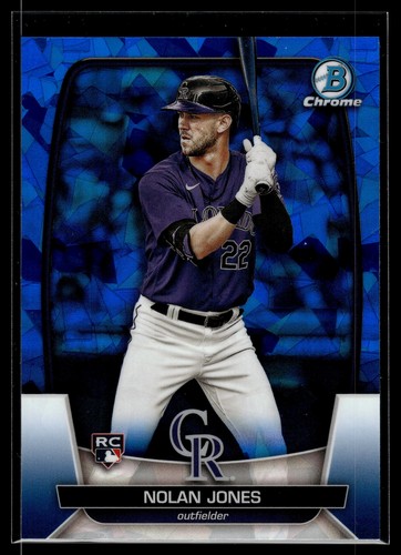 Nolan Jones 2023 Bowman Chrome Sapphire Edition Rookie A Card #4 | eBay