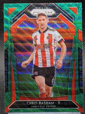 Chris Basham 2020-21 Panini Prizm Premier League Soccer #20 Green ...