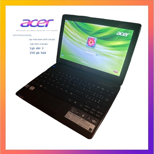 Computer Portatile Netbook Acer Aspire One D257 Intel Atom N570 10,1 ...