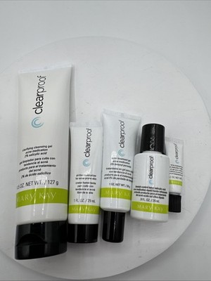 Mary Kay - Clearproof Acne System Travel Size-The Go Set (5 pc Set) | eBay
