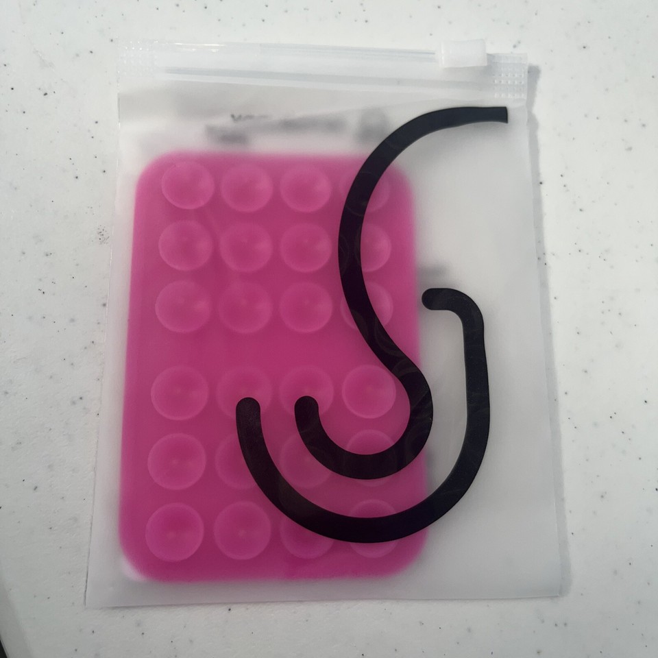 Octobuddy Max Silicone Suction Phone Case Adhesive Mount New Hot Pink ...