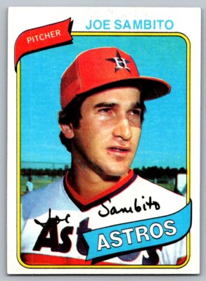 1980 TOPPS BASEBALL CARD JOE SAMBITO | eBay