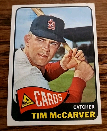 1965 Tim McCarver Topps BB Card #294 St Louis Cardinals - EX | eBay