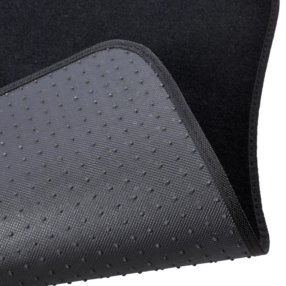 ⭐️⭐️⭐️⭐⭐️New 4PC Floor Mats Set Plush Front & Rear Car Truck BLACK ...