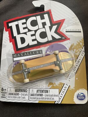 Tech Deck Maxallure Johnathan Perez Fingerboard Model Skateboard Single ...