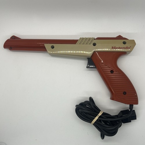 Nintendo Zapper Gun Orange NES-005 1985 Light Gun Controller Original ...