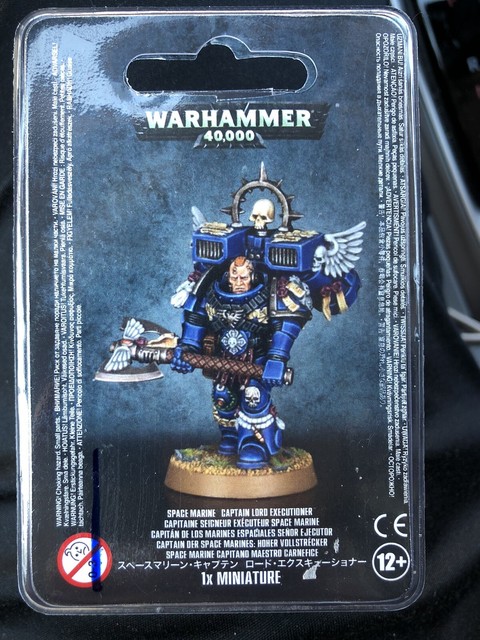 Games Workshop Warhammer 40k Space Marines Captain Lord Executioner for ...